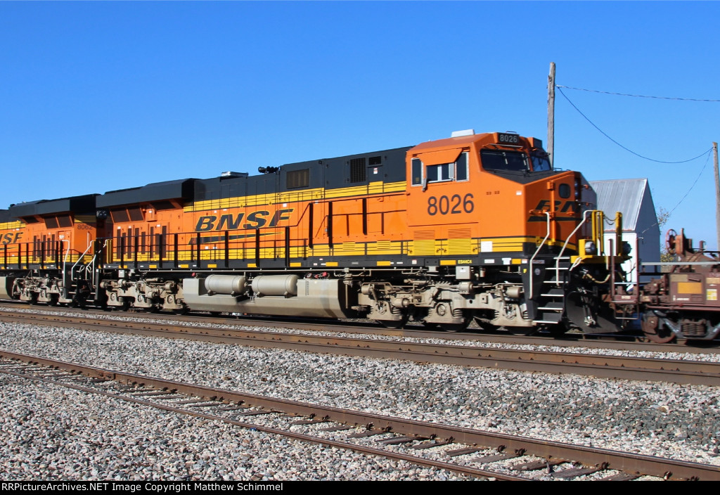BNSF 8026